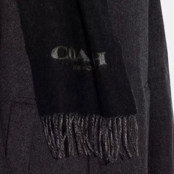 Coach | Accessories | Coach Signature Logo Scarf Nwt | Poshmark